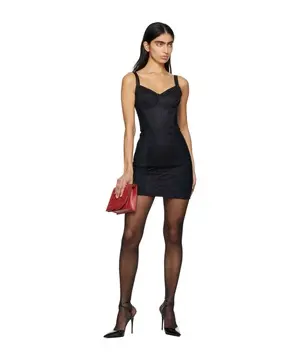 Dolce & Gabbana Lace-panelling Bustier Dress