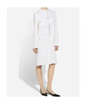 Dolce & Gabbana Single-breasted Tweed Coat