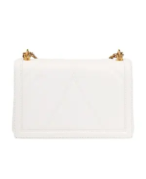 Dolce & Gabbana Dolce Gabbana Logo Plaque Devotion Shoulder Bag