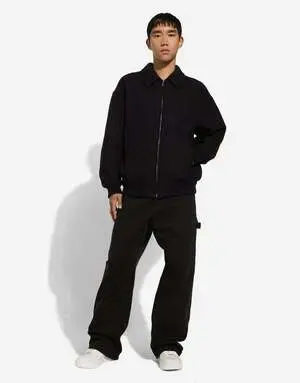 Dolce & Gabbana Dolce Gabbana Zipped Bomber Jacket