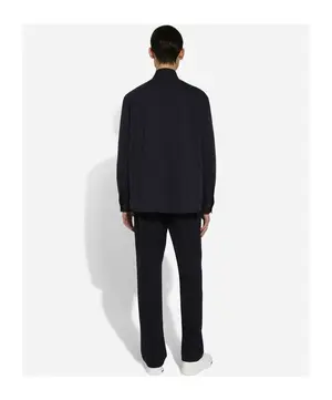 Dolce & Gabbana Logo-plaque Shirt Jacket