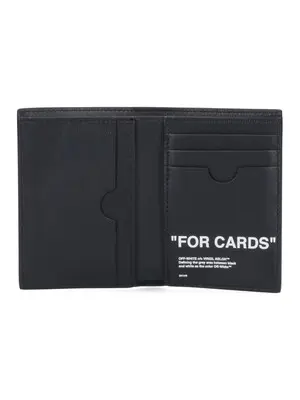 Off-White Logo Printed Bi-fold Wallet