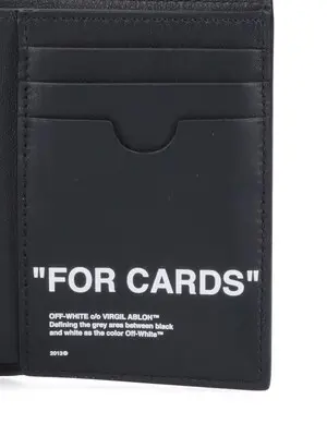 Off-White Logo Printed Bi-fold Wallet