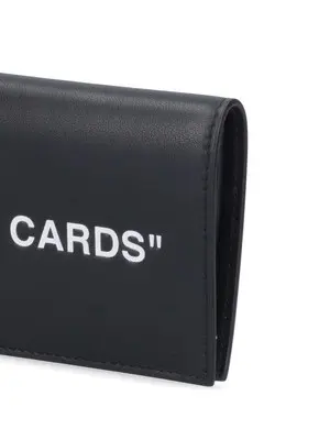 Off-White Logo Printed Bi-fold Wallet