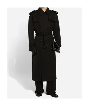 Dolce & Gabbana Dolce Gabbana Double Breasted Trench Coat