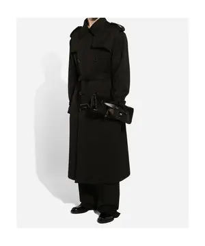 Dolce & Gabbana Dolce Gabbana Double Breasted Trench Coat