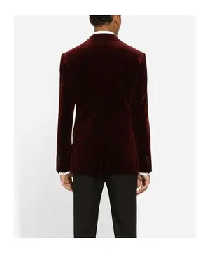 Dolce & Gabbana Dolce Gabbana Velvet Single-breasted Tuxedo Jacket