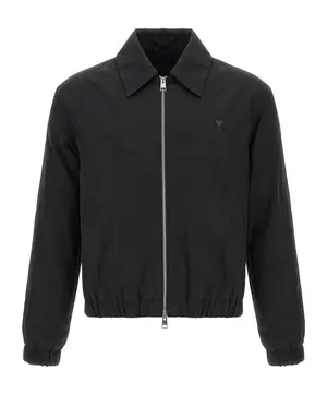 AMI Paris De Coeur Zip-up Jacket