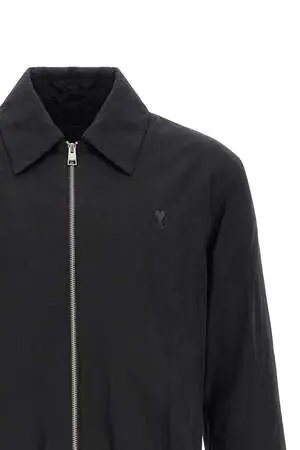 AMI Paris De Coeur Zip-up Jacket