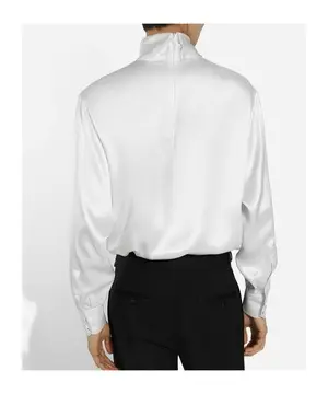 Dolce & Gabbana Dolce Gabbana Satin Turtleneck Shirt