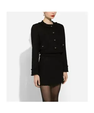 Dolce & Gabbana High-waist Tweed Miniskirt