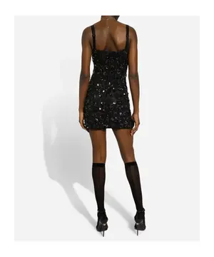 Dolce & Gabbana Sequined Short Dress