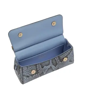 Dolce & Gabbana Dolce Gabbana Small Logo Plaque Embossed Sicily Handbag
