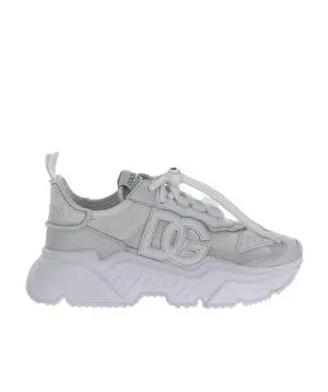 Dolce & Gabbana Dolce Gabbana Daymaster Logo-patch Sneakers - Gray