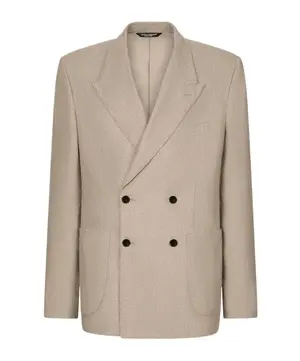 Dolce & Gabbana Double-breasted Blazer - Nude