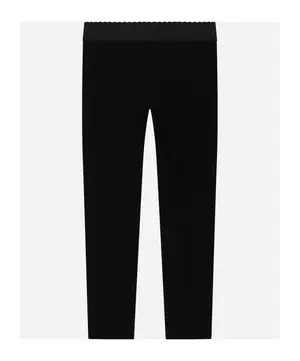 Dolce & Gabbana Appliqué-logo Straight-leg Leggings