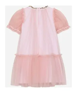 Dolce & Gabbana Tulle Rhinestone-embellished Dress