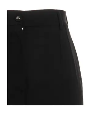 Dolce & Gabbana High-waisted Cropped Trousers