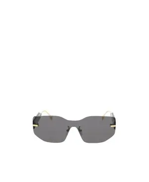 Fendi Shield Frame Sunglasses - Gray