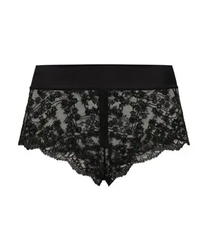 Dolce & Gabbana Floral-lace Briefs - Black