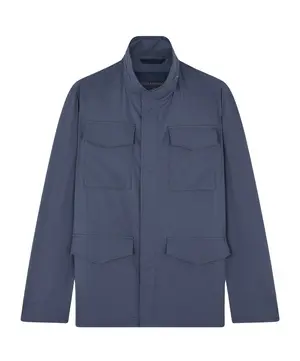 Paul & Shark Hooded Waterproof Military Jacket