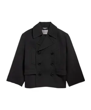 Balenciaga Short Peacoat