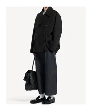 Balenciaga Short Peacoat