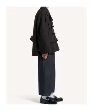 Balenciaga Short Peacoat