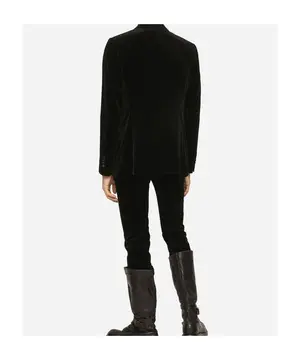 Dolce & Gabbana Single-breasted 3 Piece Velvet Suit