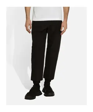Dolce & Gabbana Drawstring-waist Cotton Track Pants