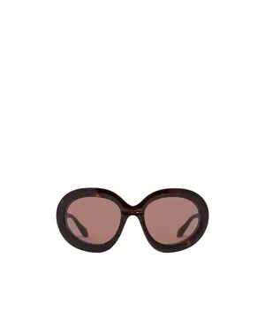 Alaïa Butterfly Frame Sunglasses - Brown