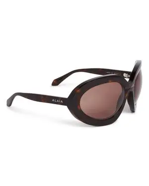 Alaïa Butterfly Frame Sunglasses