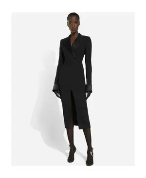 Dolce & Gabbana Dolce Gabbana Double Breasted Midi Dress