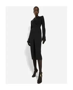 Dolce & Gabbana Dolce Gabbana Double Breasted Midi Dress