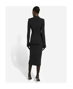 Dolce & Gabbana Dolce Gabbana Double Breasted Midi Dress