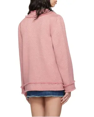 Dolce & Gabbana Dolce Gabbana Single-breasted Raschel Tweed Jacket