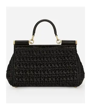 Dolce & Gabbana Sicily Interwoven Mini Bag
