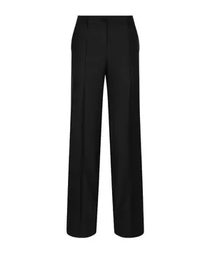 Dolce & Gabbana Dolce Gabbana Low-rise Flared Pants - Black