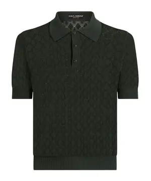 Dolce & Gabbana Knitted Polo Shirt