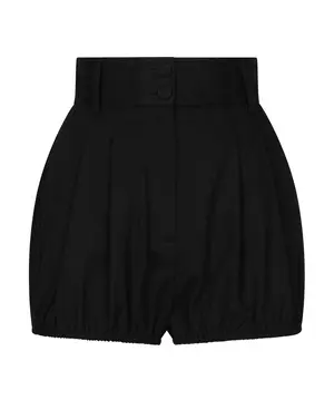 Dolce & Gabbana Dolce Gabbana Balloon Shorts - Black
