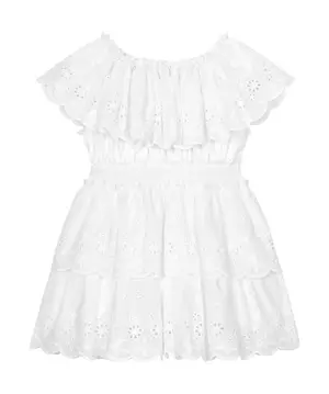 Dolce & Gabbana Broderie Anglaise Detailing Dress