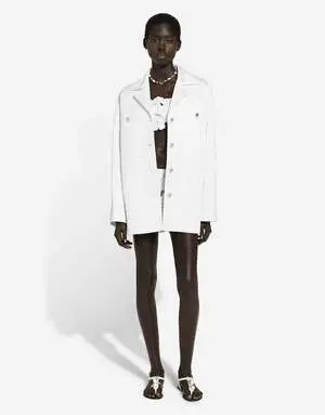 Dolce & Gabbana Jacquard Brocade Coat