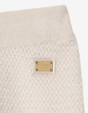 Dolce & Gabbana Basket Weave-stitch Trousers