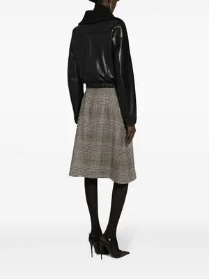 Dolce & Gabbana Tartan Check Skirt