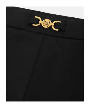 Versace Medusa Head-motif Wide-leg Trousers