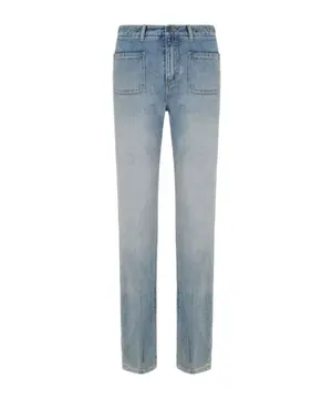 Dolce & Gabbana Dolce Gabbana Mid Rise Work Jeans - Blue