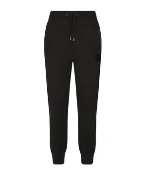 Dolce & Gabbana Dolce Gabbana Dg Logo Patch Drawstring Pants