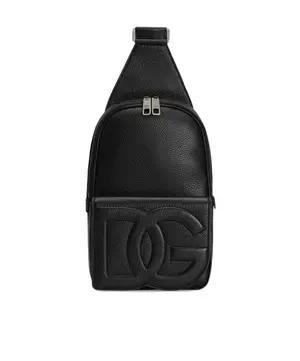Dolce & Gabbana Dolce Gabbana Logo Embossed Zipped Backpack