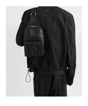 Dolce & Gabbana Dolce Gabbana Logo Embossed Zipped Backpack