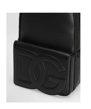 Dolce & Gabbana Dolce Gabbana Logo Embossed Zipped Backpack